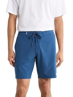 TENŌRE Striped Board Shorts - Ocea