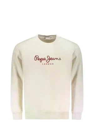 Pepe Jeans Logo-print Crew-neck Sweatshirt - Neutrals
