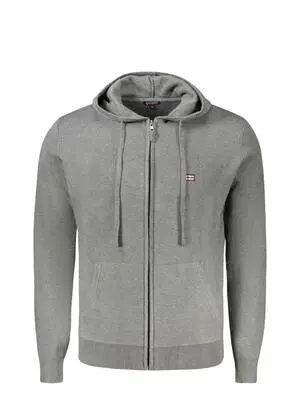 NORWAY 1963 Zip-fastening Cotton Sweatshirt - Grey