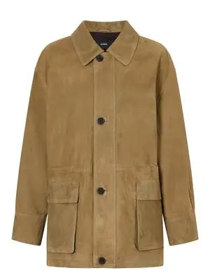ARMA Maeve Suede Jacket - Neutrals