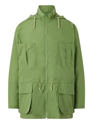 Auralee Cotton Poplin Blouson Jacket - Green