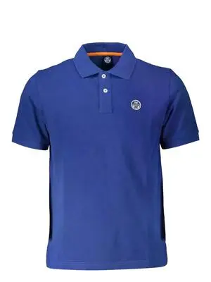 NORTH SAILS Logo-detail Cotton Polo Shirt - Blue