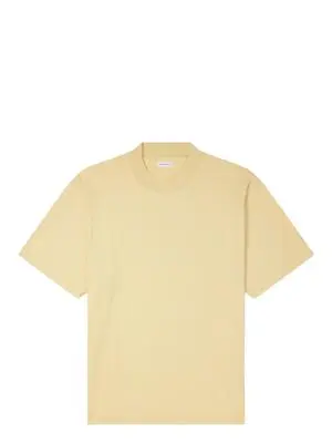 KAPTAIN SUNSHINE Suvin Supima Cotton-jersey T-shirt - Yellow