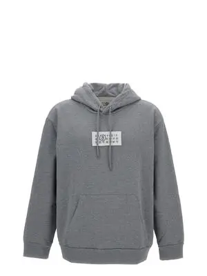 MAISON MARGIELA Cotton Hoodie - Grey