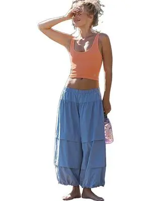Free People FP Movement Parachute Silhouette Pants Mountain Spring