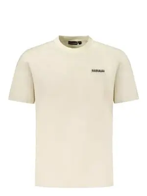 NAPAPIJRI Logo-print Short-sleeve T-shirt - Neutrals