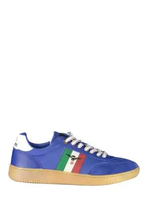ESERCITO 1659 Italian Flag-detail Sneakers - Blue
