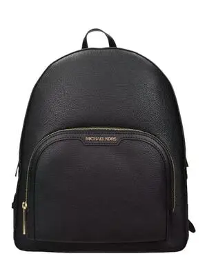Michael Kors Large Jaycee Pebbled-leather Backpack - Black