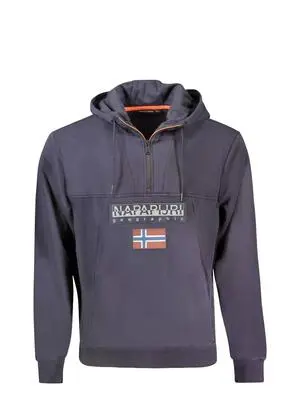 NAPAPIJRI Burgee Half-zip Hoodie - Blue