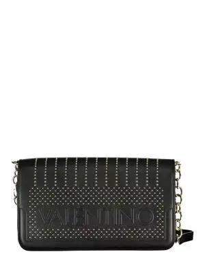 MARIO VALENTINO Studded Chain-strap Shoulder Bag - Black