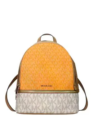 Michael Kors Monogram Backpack - Orange