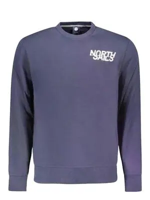 NORTH SAILS Logo-print Crew-neck Sweater - Blue