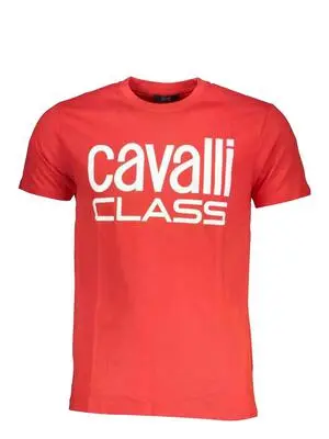 Roberto Cavalli Logo-print T-shirt - Red