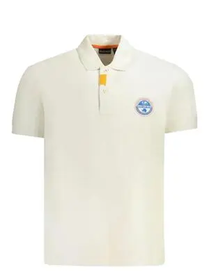 NAPAPIJRI Clanis Embroidered-logo Polo Shirt - White