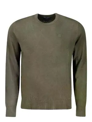 NORTH SAILS Logo-embroidered Crew-neck Sweater - Green