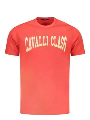 Roberto Cavalli Logo-print T-shirt - Red