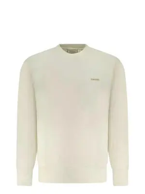 Calvin Klein Logo-patch Sweatshirt - Neutrals