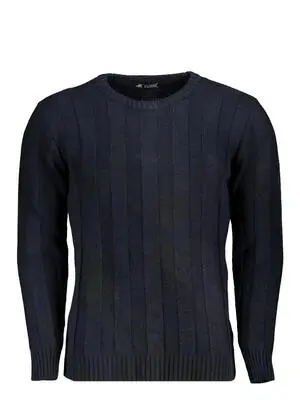 U.S. Grand Ribbed-knit Sweater - Blue