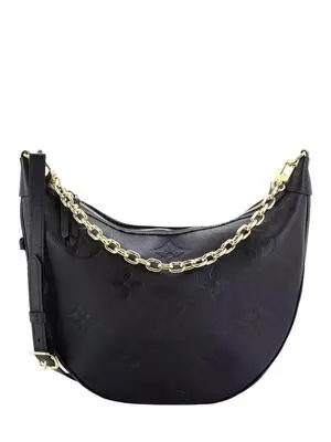 LOUIS VUITTON Loop Monogram Empreinte Giant Hobo Bag - Black