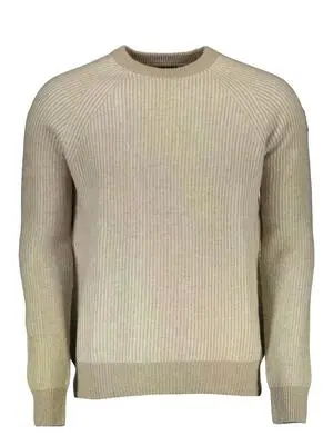NORTH SAILS Ribbed-knit Merino Wool Sweater - Neutrals