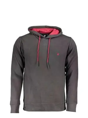 U.S. Grand Embroidered Logo Hoodie - Grey