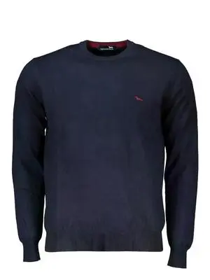 HARMONT & BLAINE Embroidered Crew-Neck Sweatshirt