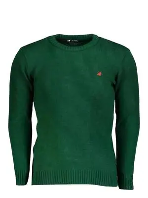 U.S. Grand Logo-embroidered Sweater - Green