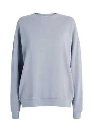 Eterne French Terry Oversized Sweatshirt - Grey