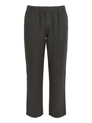 SAMSØE SAMSØE Organic Cotton-blend Jabari Trousers - Green
