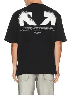 Off-White Half Arrow Skate Tee - Black