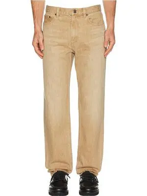 Theory Tinted Standard Jeans - Tan