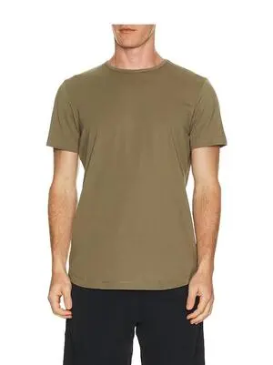 CUTS Curve Hem Tee In . Also - Brown