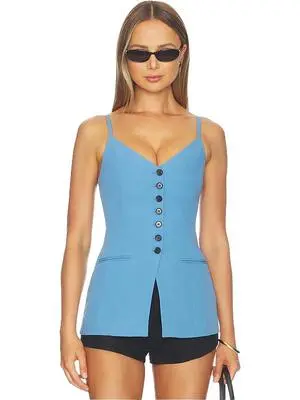ALIGNE Manhattan Top - Blue