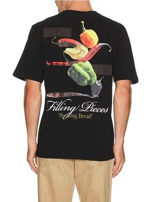Filling Pieces Pepper T-shirt In . Also - Black