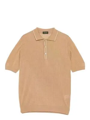 Tagliatore Short-sleeve Polo Shirt - Neutrals
