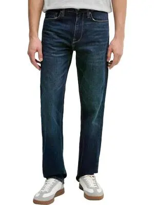 Guess Logo-patch Jeans - Blue