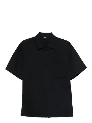 ALPHATAURI Short-sleeve Patch-pocket Shirt - Blue