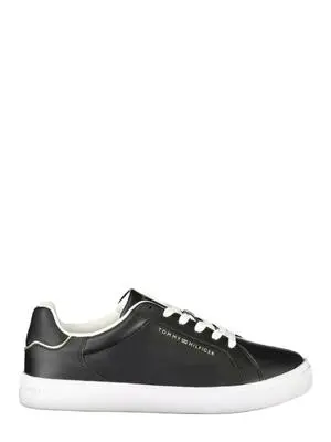 TOMMY HILFIGER Logo-Print Leather Sneakers