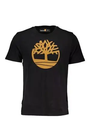 Timberland Logo-print T-shirt - Black