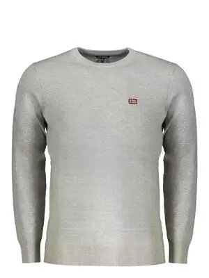 NORWAY 1963 Logo-patch Crew-neck Sweater - Grey