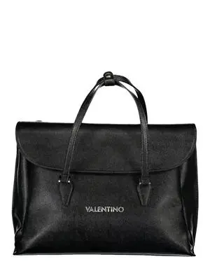 MARIO VALENTINO Logo-detail Tote Bag - Black