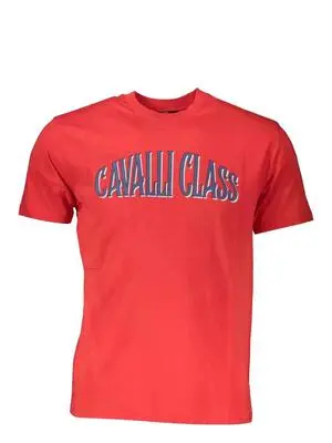 Roberto Cavalli Logo-print T-shirt - Red