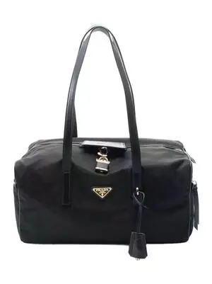 Prada 2013-2016 Re-nylon Shoulder Bag - Black