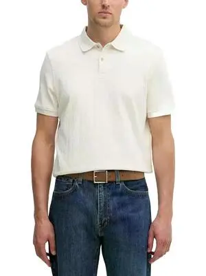 Guess Jacquard Polo Shirt - Neutrals