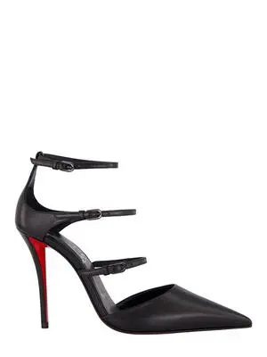 CHRISTIAN LOUBOUTIN Milena 100 Strappy Pumps - Black