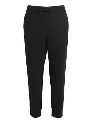 BOSS Stretch-cotton Logo Sweatpants - Black