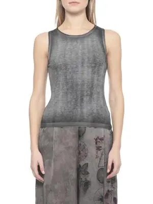 Avant Toi Jersey Tank Top - Grey