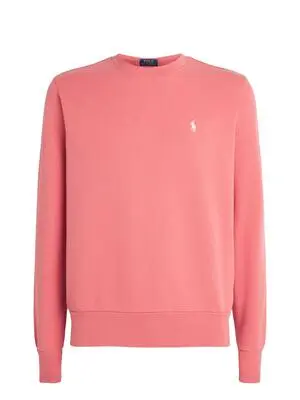 Polo Ralph Lauren Cotton Loopback Fleece Sweatshirt - Red
