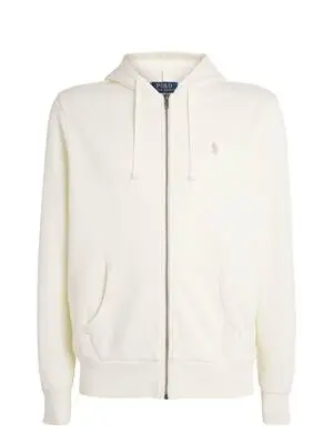 Polo Ralph Lauren Cotton Loopback Fleece Zip-up Hoodie - Neutral