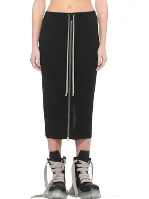 Rick Owens Midi Skirt - Black